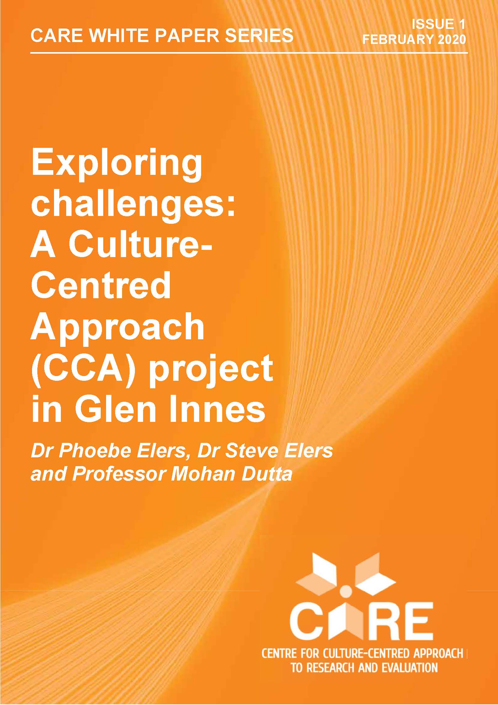 CARE WHITE PAPER SERIES Exploring challenges: A Culture-Centred ...