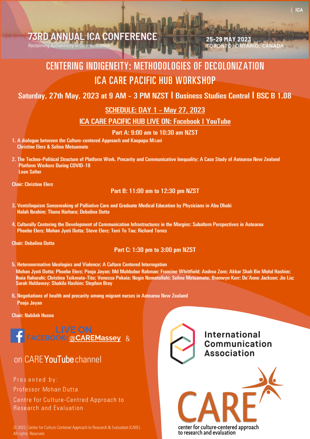 ICA 2023 - ICA CARE PACIFIC HUB - CARE